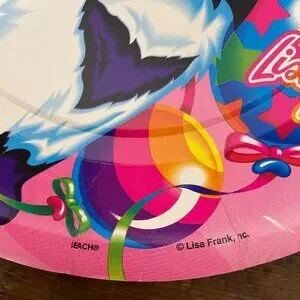 Lisa Frank | Dining | Lisa Frank Vintage 9s Kittensballoons Party ...